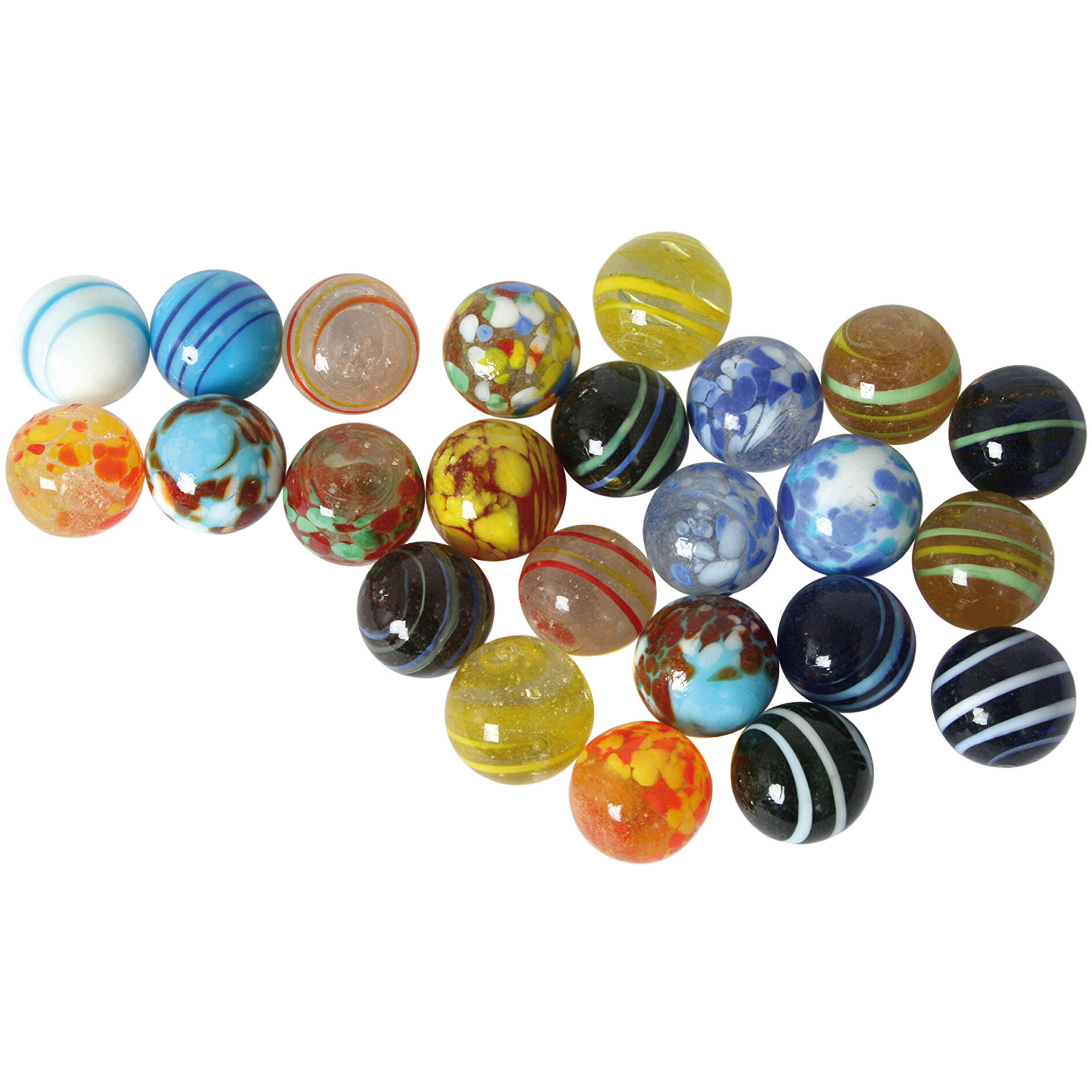 Glas-Murmeln 20 mm, 24-tlg. (232g) als Werbeartikel Auf GIFFITS.de ...