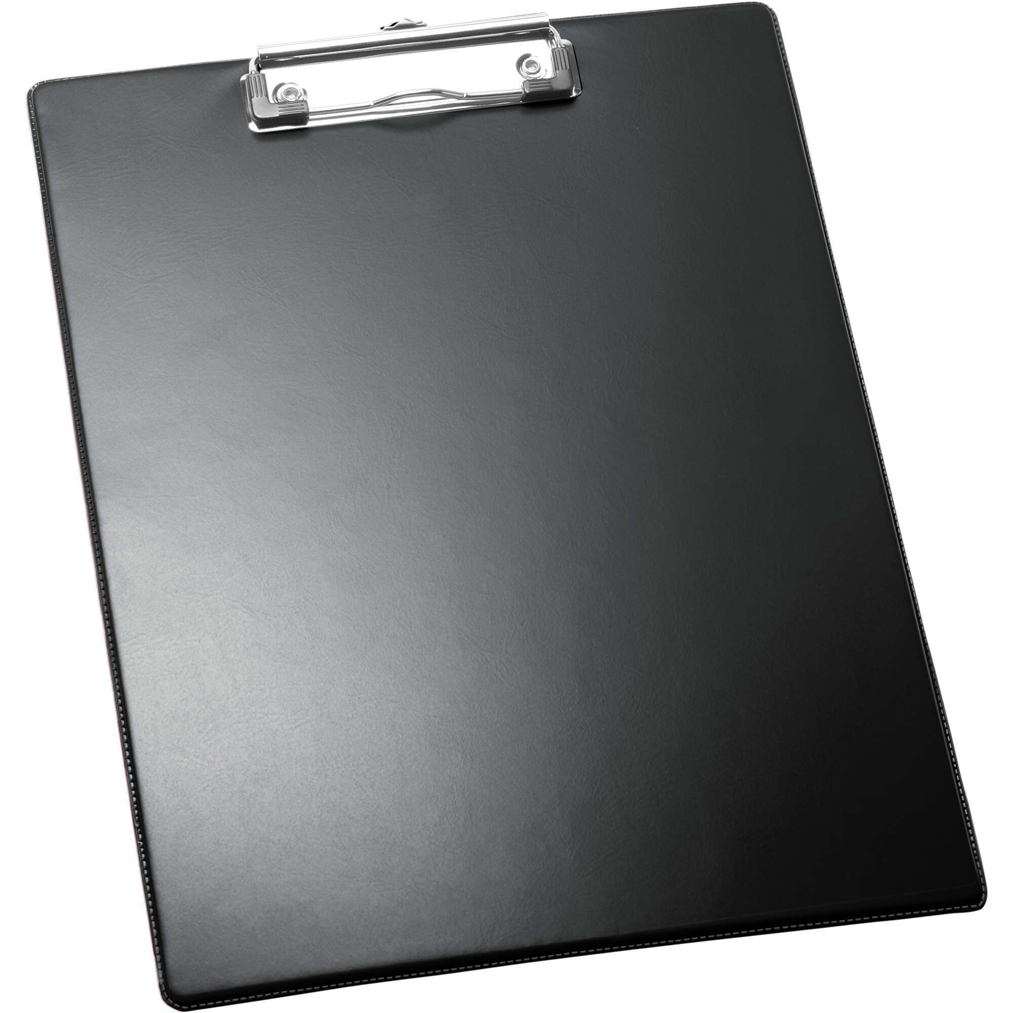 Klemmbrett DIN A4 "Epsilon" (schwarz, PVC PAP MET, 151g) als ...