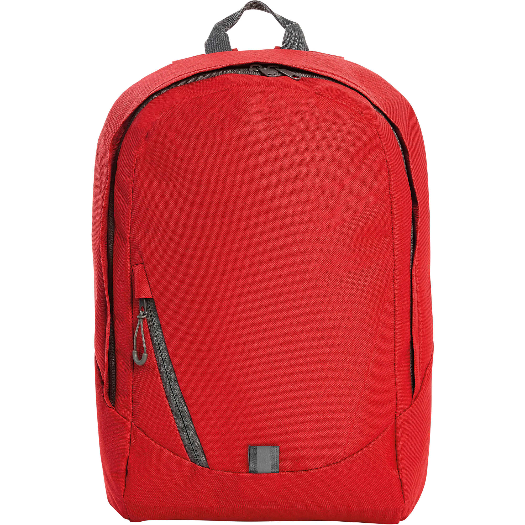HALFAR Rucksack SOLUTION (rot, Polyester 600d, 420g) als Werbeartikel ...