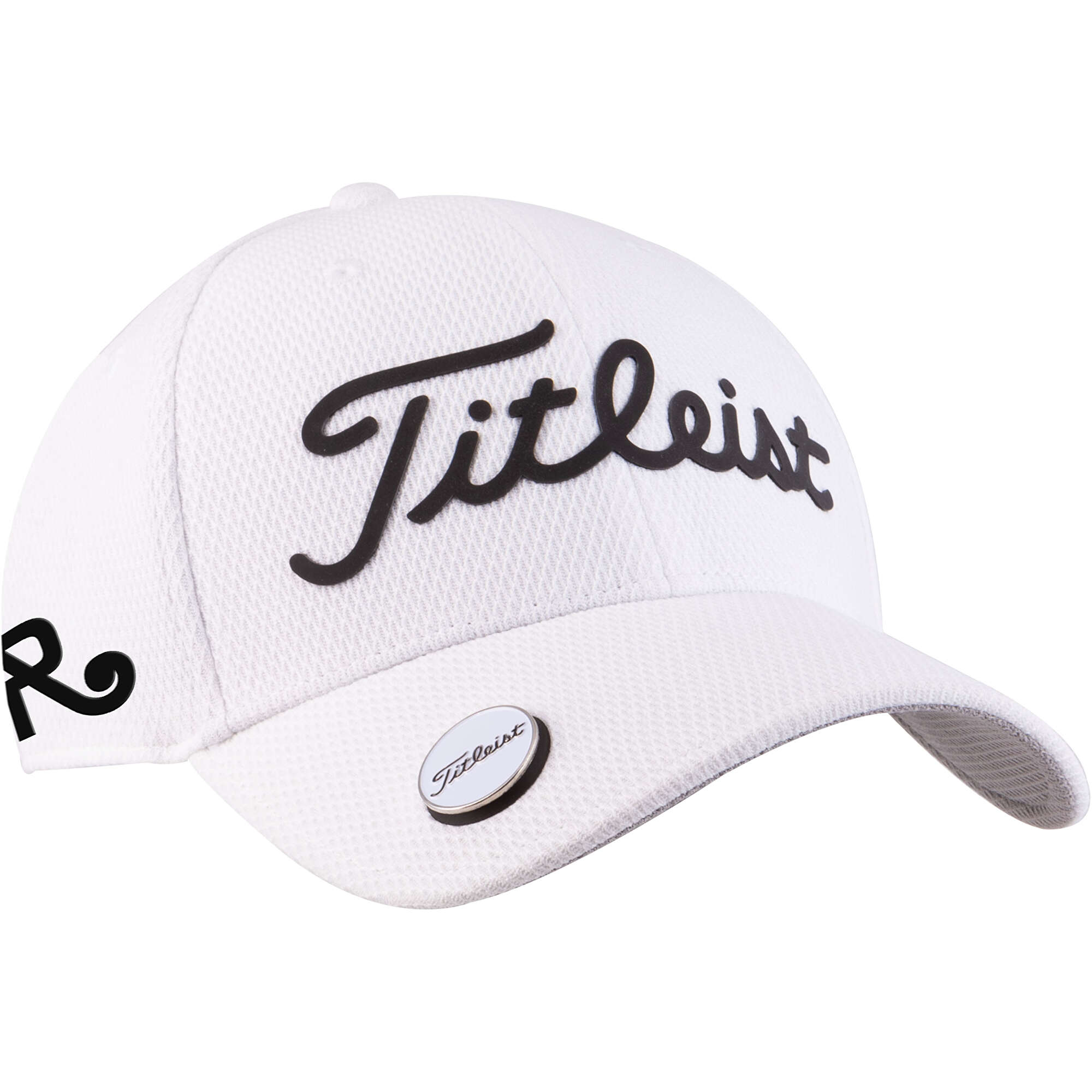 TITLEIST Ball Marker Cap (weiß, Polyester/Mesh, 107g) als Werbeartikel ...