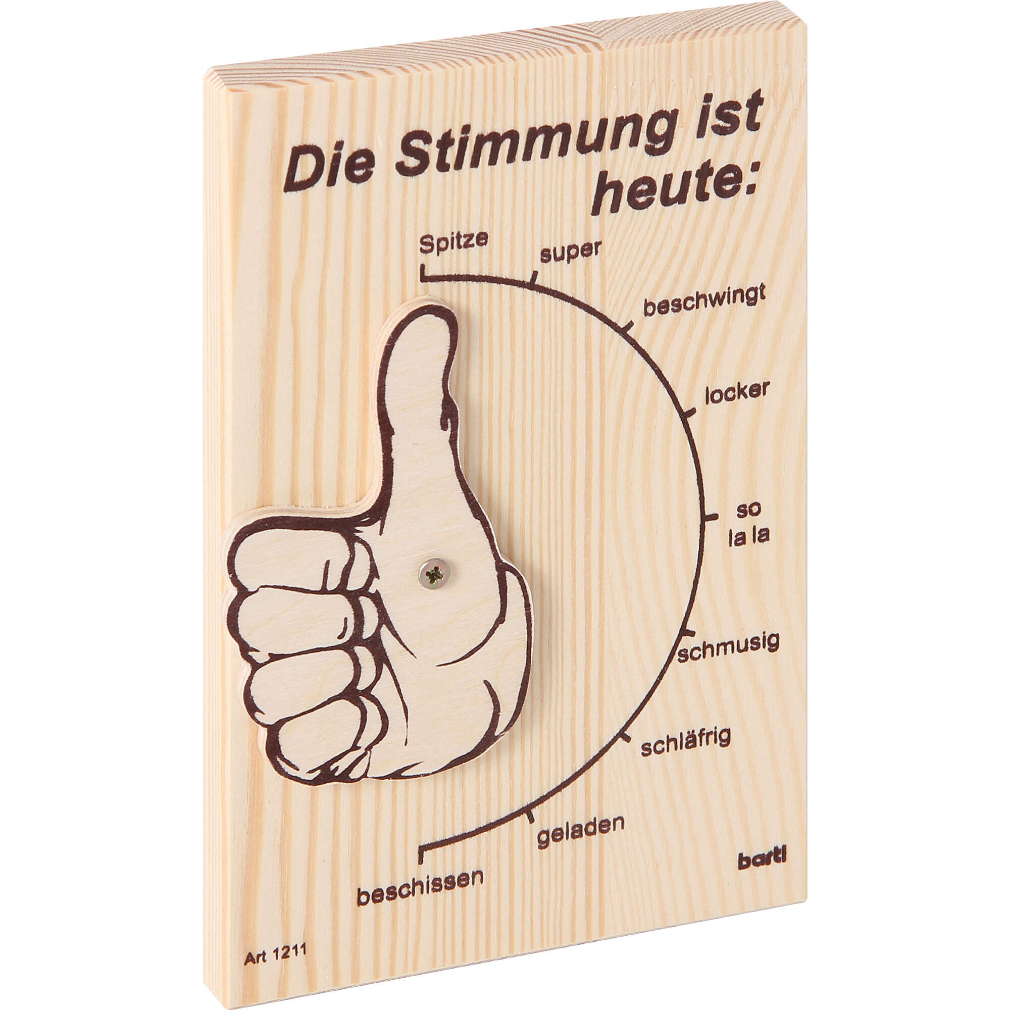 Stimmungsbarometer (147g) als Werbegeschenke Auf GIFFITS.de | Art.Nr. 465207